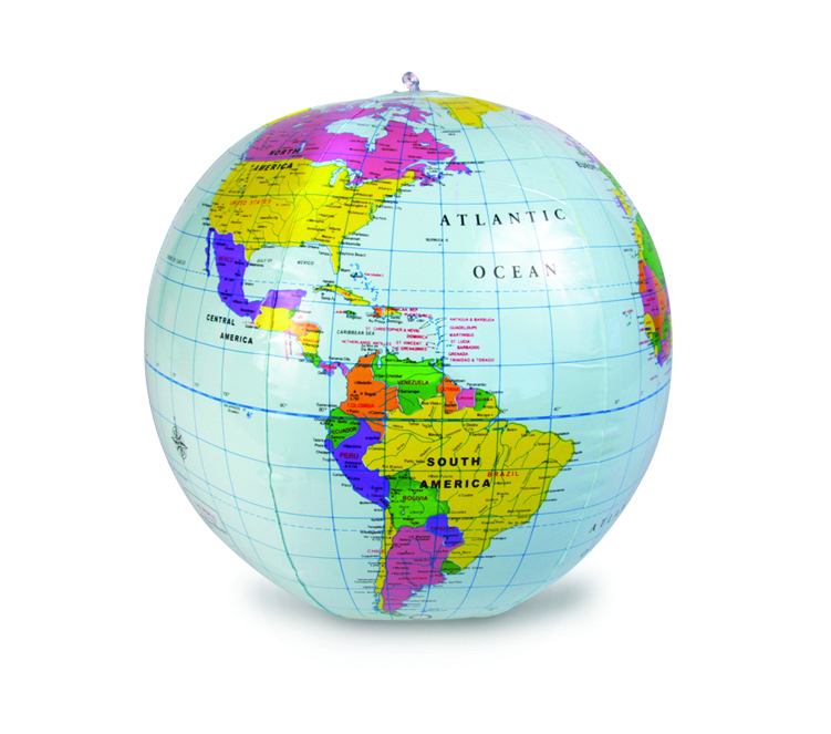 11" Inflatable Globe
