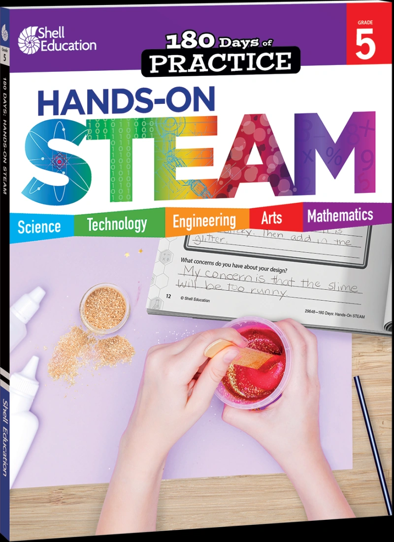 180 Days STEAM Lesson Fifth Grade