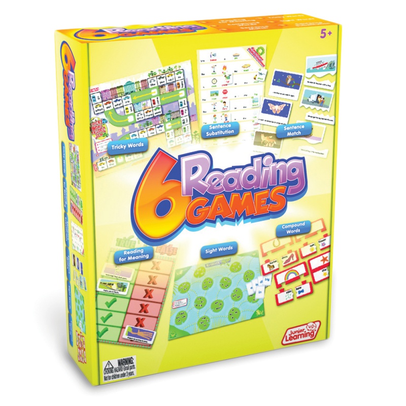 Reading Games, 6 Games – Junior Learning