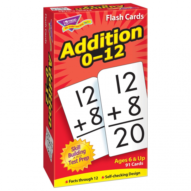 Addition 0-12 Flash Cards – Trend Enterprises, Inc.