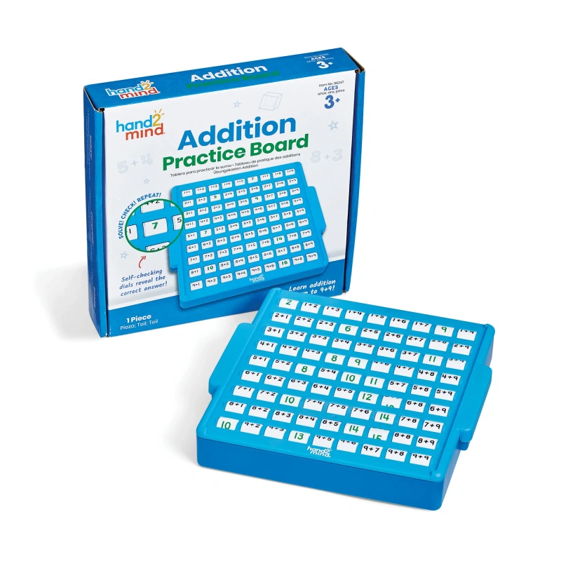 Addition Skills Practice Board – Hand 2 Mind Grades A3+