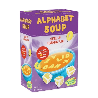 Alphabet Soup Letter Dice Word Game | All Ages
