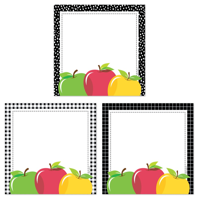Apple Time Apple Cards 6" Designer Cut-Outs – Creative Teaching Press