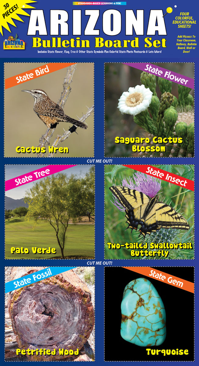 Arizona Bulletin Board Set – Gallopade Publishing Group