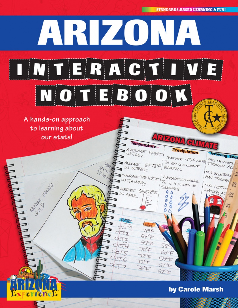 Arizona Interactive Notebook – Gallopade Publishing Group