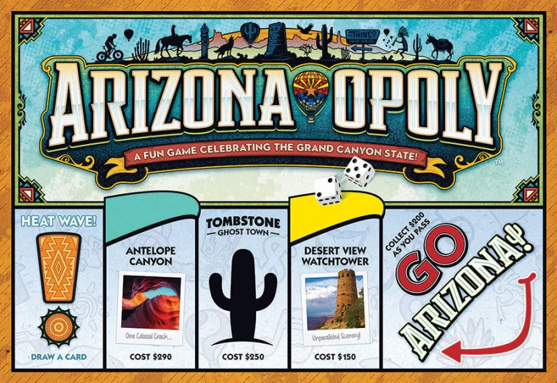 Arizona-Opoly Board Game
