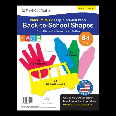 Back to School Paper Cutouts