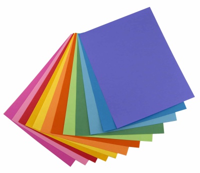Bright Sheets Assortment 48 Sheets 12 Colors 8.5" x 11"