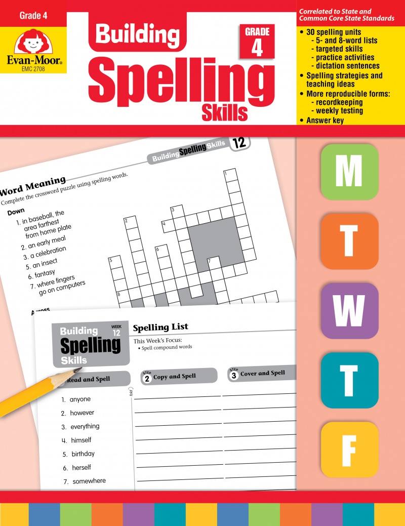 Building Spelling Skills, Grade 4