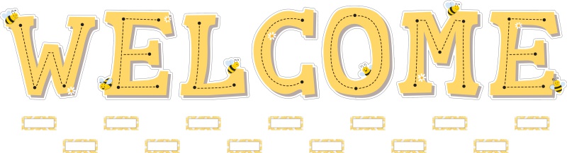 Buzzing Bees Welcome Bulletin Board