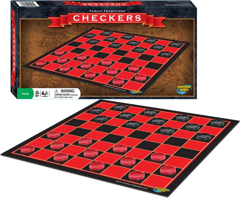 Checkers Strategy Game for Critical Thinking | All Ages