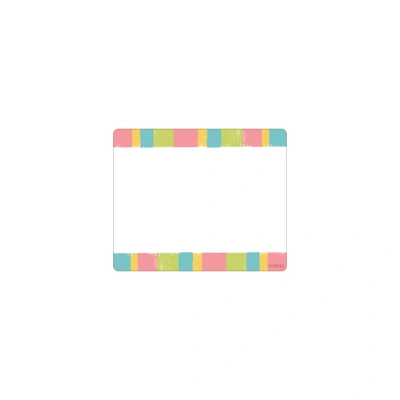 Cheerful Stripes Name Tags for Classroom Organization