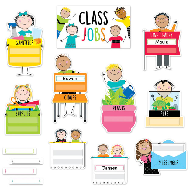 Class Jobs Mini Bulletin Board Set – Creative Teaching Press