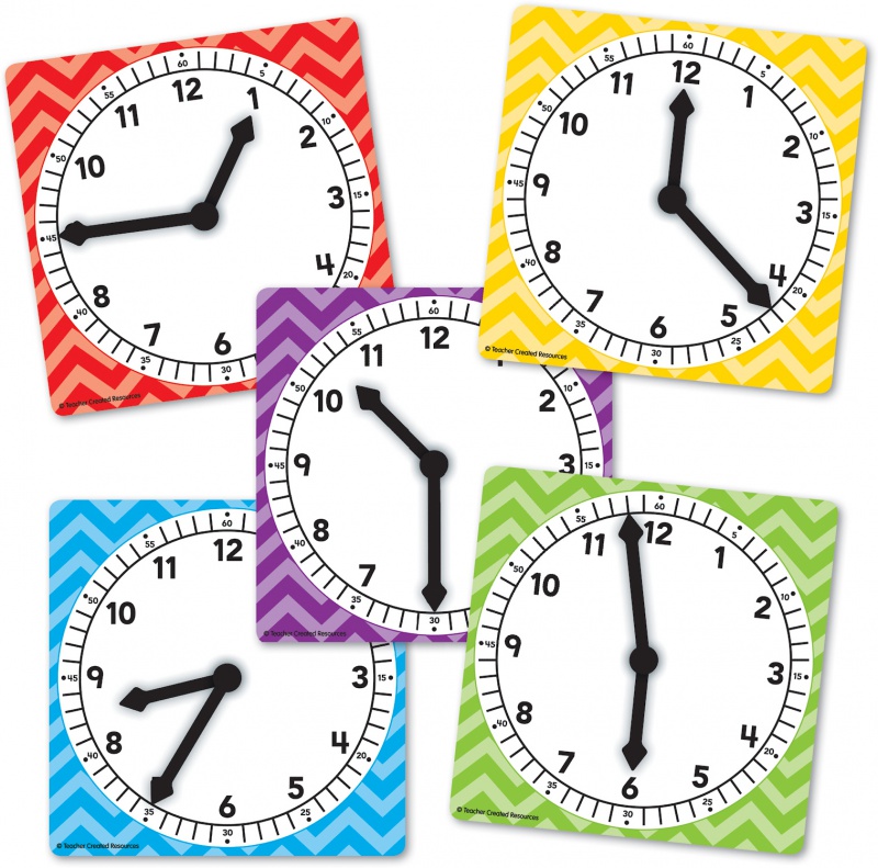 Clocks Set of 5 – Teacher Created Resources