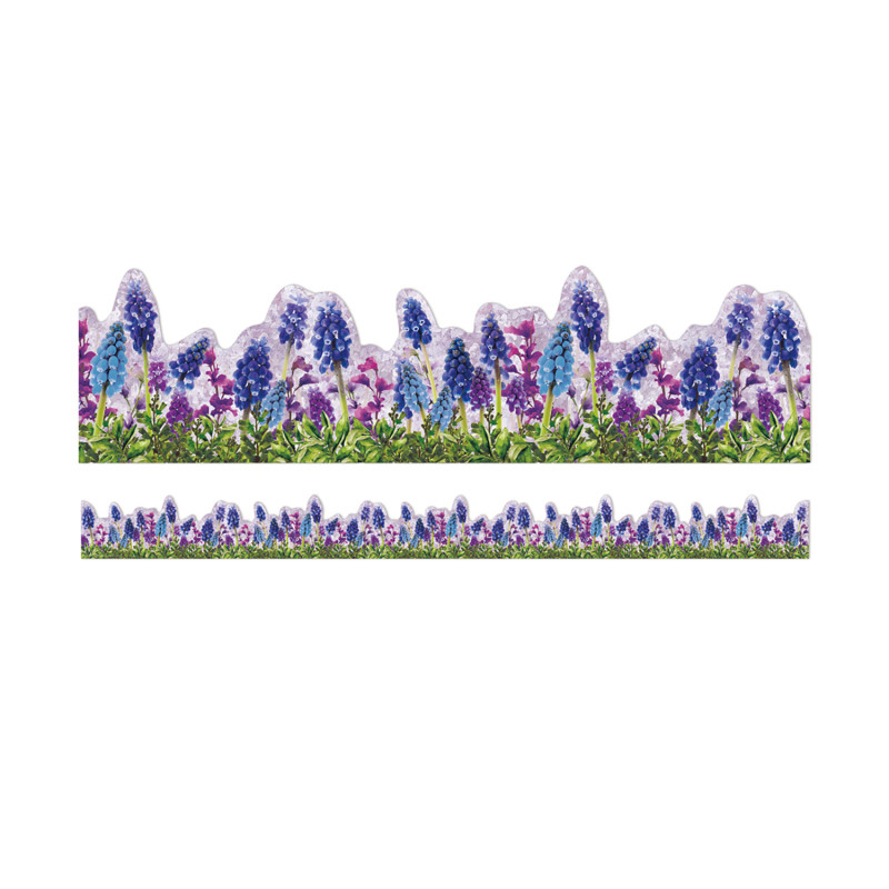 Curiosity Garden Die-Cut Floral Border – Eureka