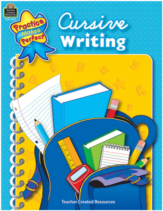 Cursive Writing Penmanship Practice for Grade 3 | TeachingStuff
