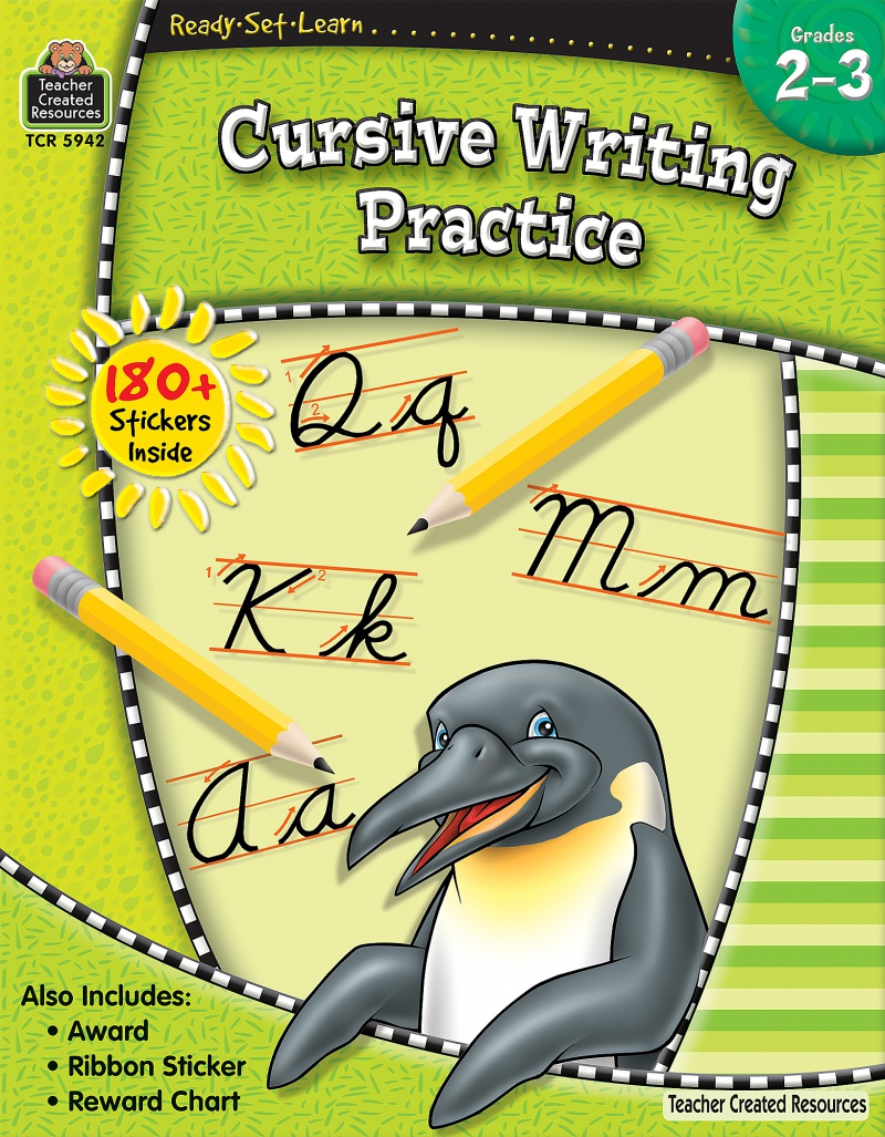 Cursive Writing Practice Ready Set Learn