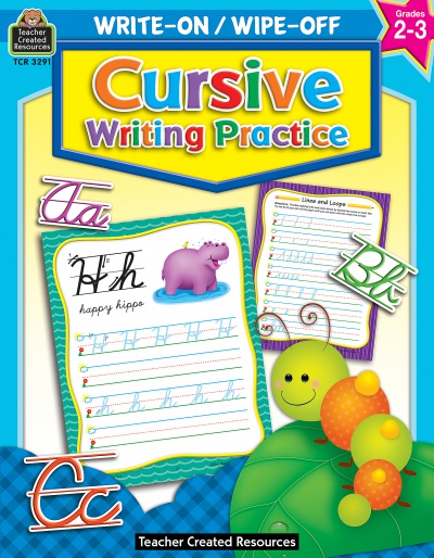 Cursive Writing Practice Write On Wipe Off Book