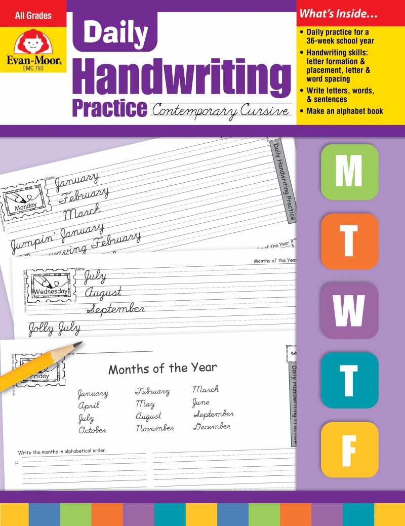 Daily Cursive Handwriting Practice | Cross-Curricular