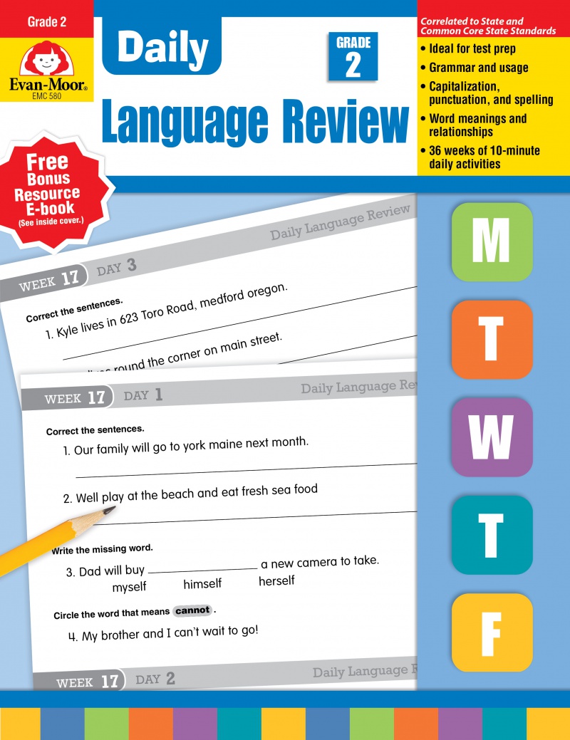 Daily Language Review Grade 2 Grammar Practice | Grade 2