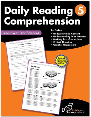 Daily Reading Comprehension Workbook for Grade 5 | TeachingStuff