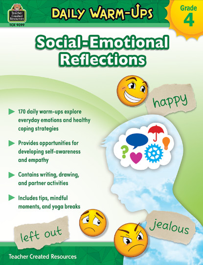 Daily Warm Ups: Social Emotional Reflections – Teacher Created Resources