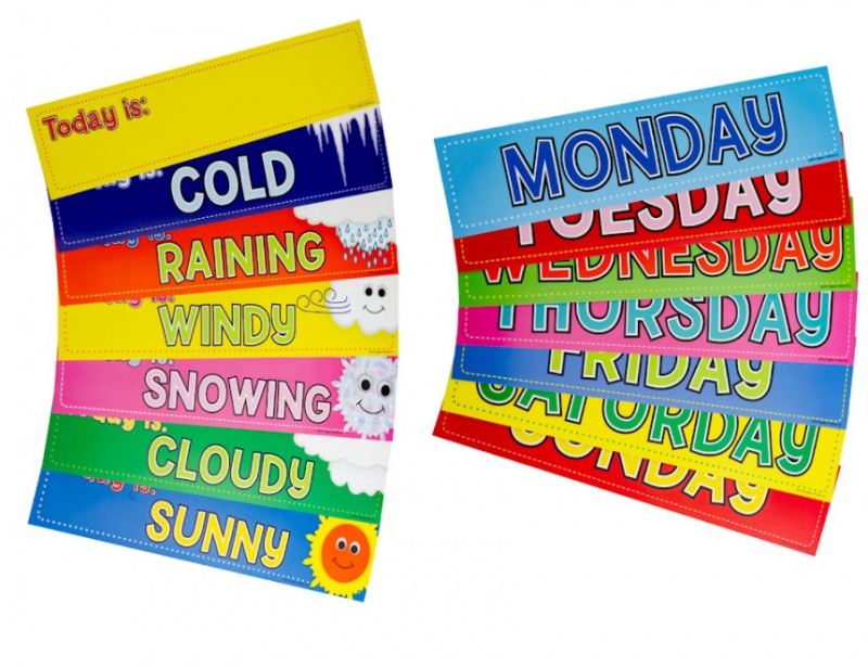 Days of the Week Cards for Calendar Time | All Ages