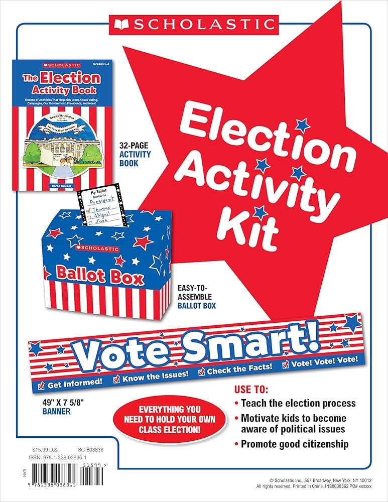 Election Activity Kit for Grade 3 Civics | Social Studies