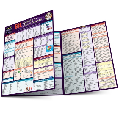 ESL Quick Study Guide for English Language Learners | Secondary