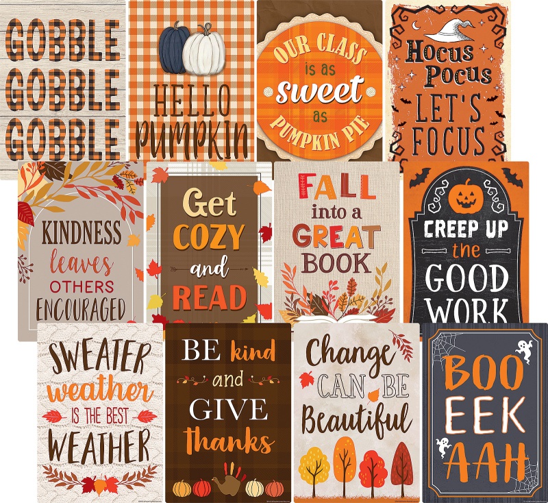 Fall Small Poster Pack