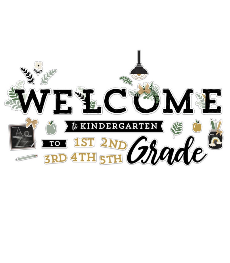 Farmhouse Welcome Bulletin Board Set