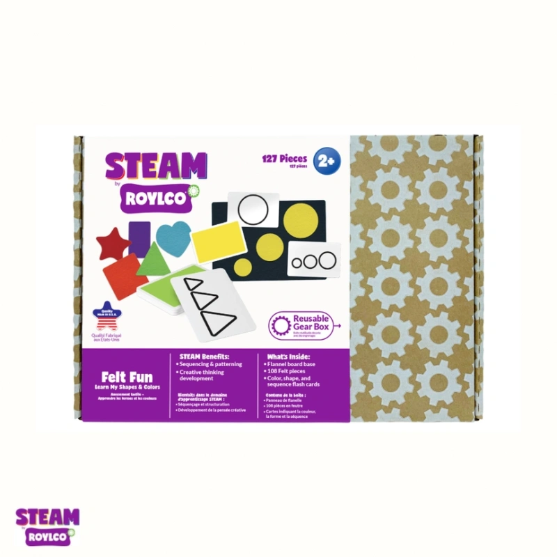 Felt Fun + Flash Cards – Roylco | Grades A2+