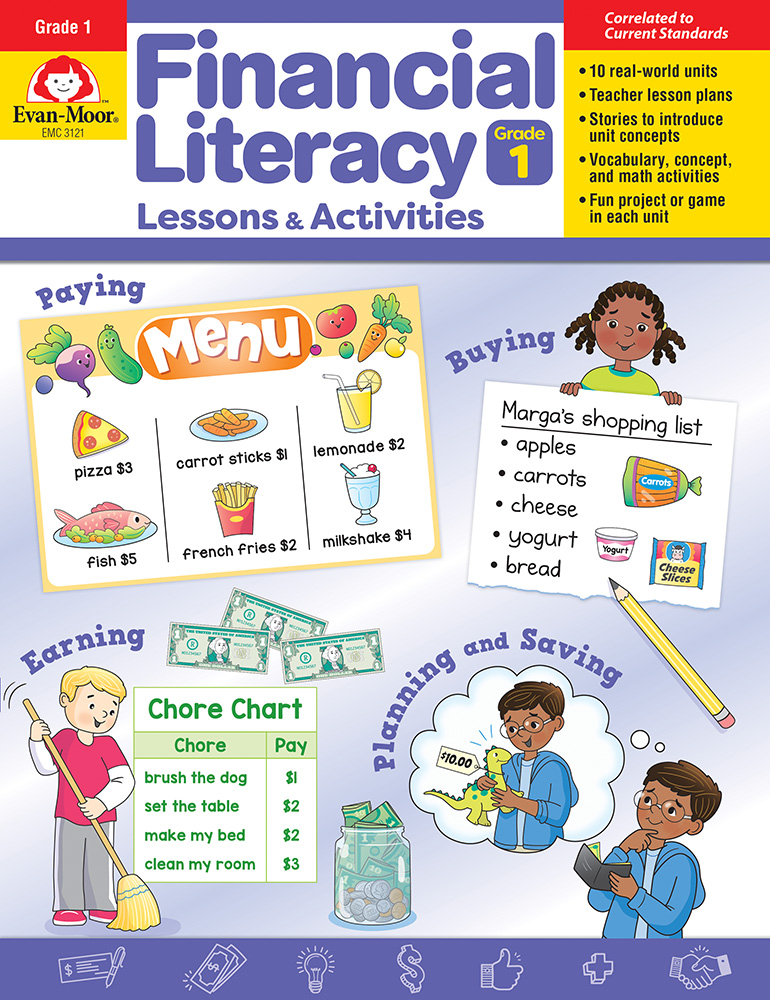 Financial Literacy Lessons Grade 1 | Money Math Activities