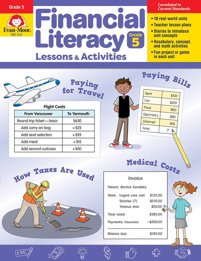 Financial Literacy Lessons and Activities Grade 5