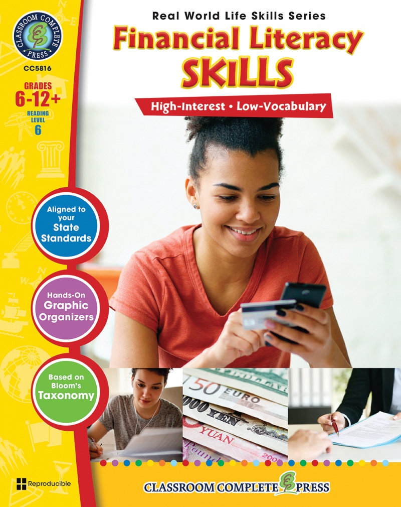 Financial Literacy Workbook for Real World Skills | Grades 6-12