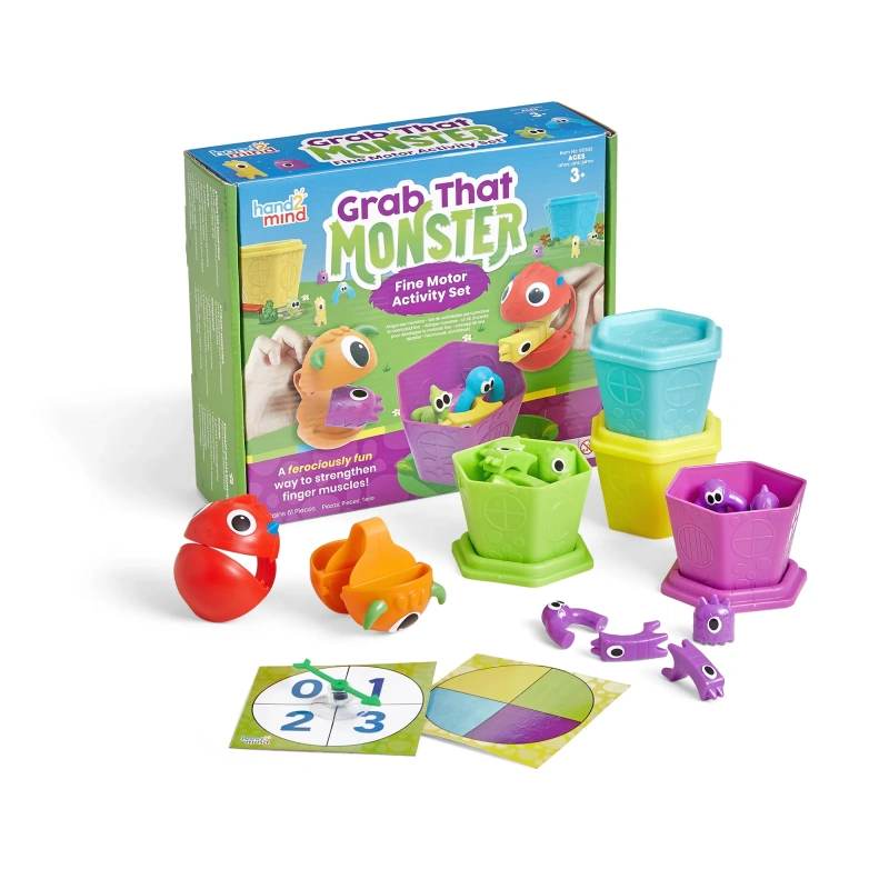 Grab That Monster Fine Motor Activity Set – Hand 2 Mind