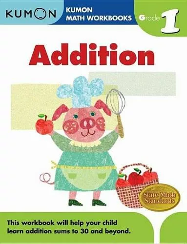 Grade 1 Addition Workbook for Math Practice | Grades 1-2