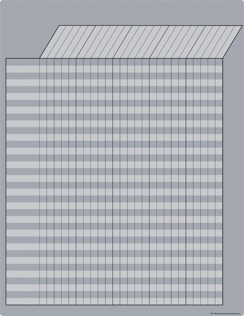 Gray Incentive Chart Wipe Off – Teacher Created Resources