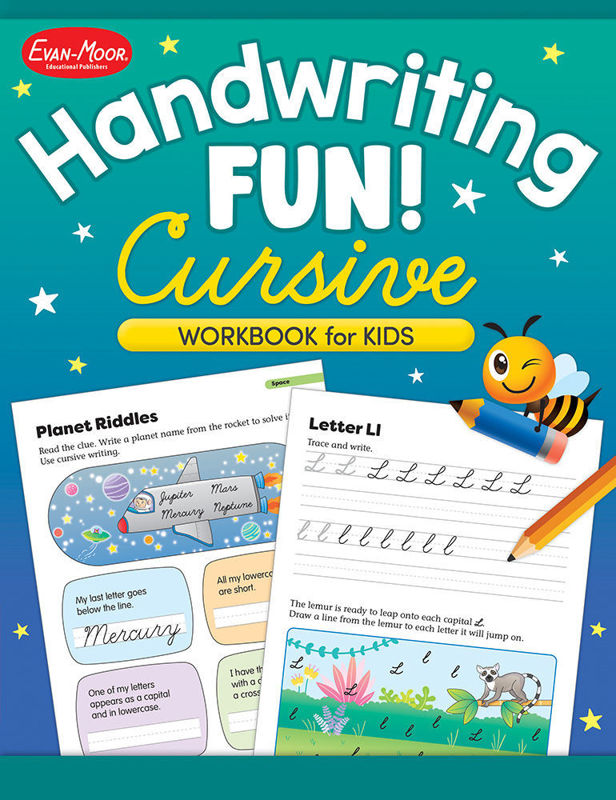 Handwriting Fun Cursive Workbook For Kids