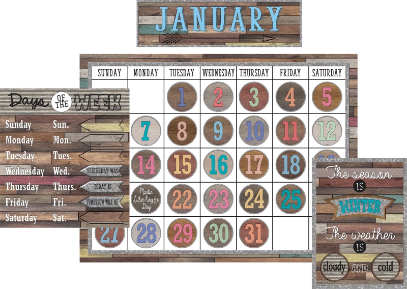 Home Sweet Classroom Calendar Set