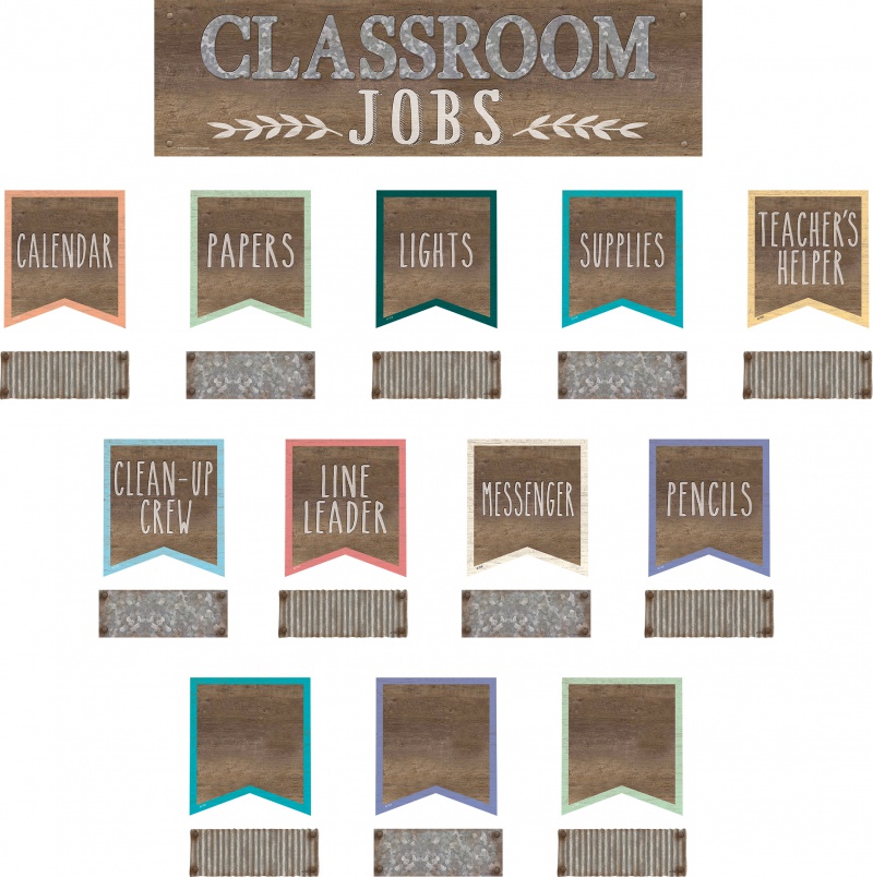 Home Sweet Classroom Classroom Jobs Mini Bulletin Board Set – Teacher ...