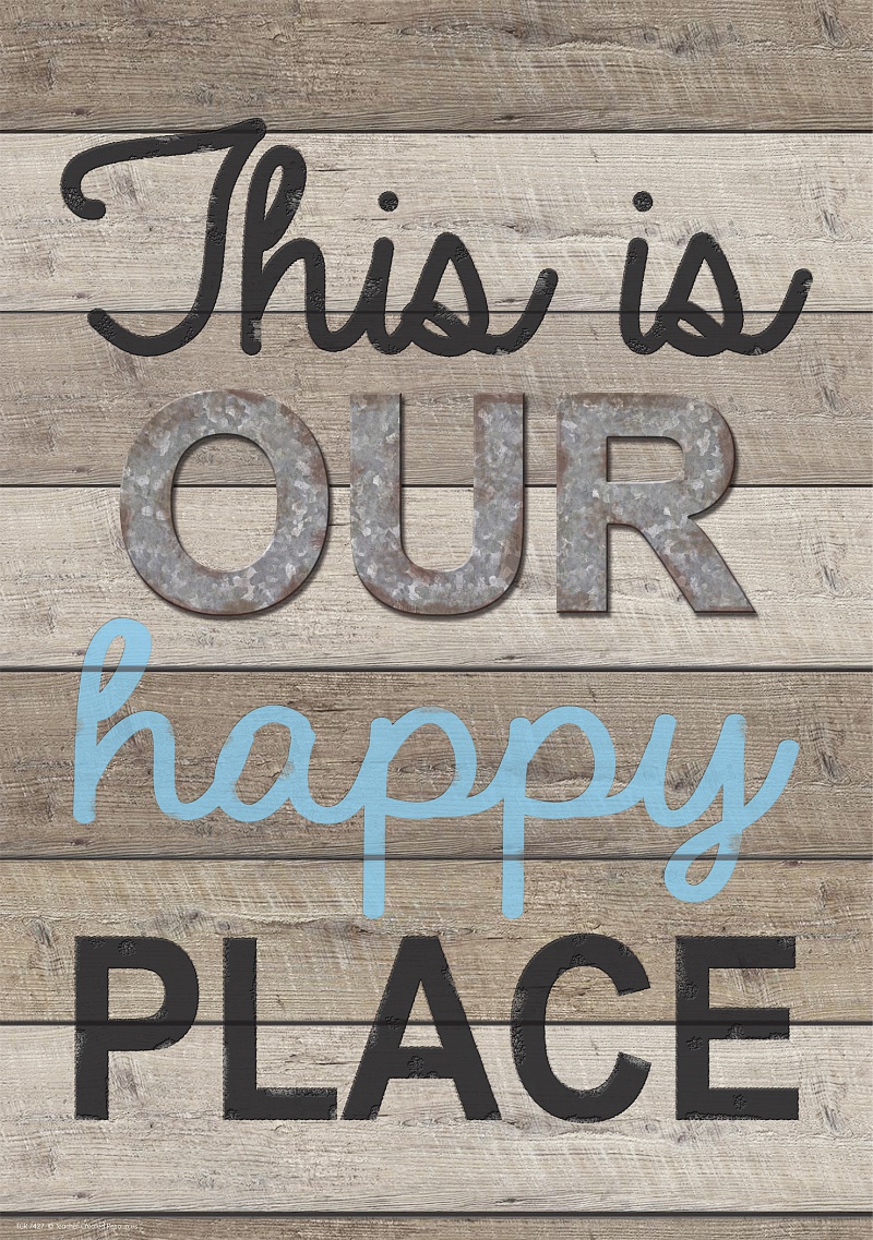 Home Sweet Classroom This Is Our Happy Place Poster – Teacher Created ...