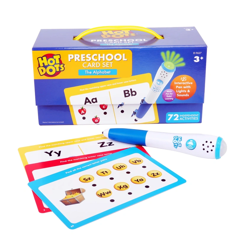 Hot Dots Preschool Card Set The Alphabet
