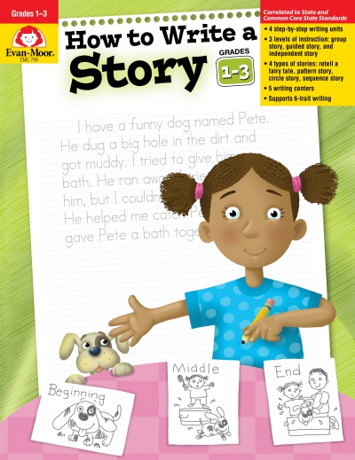 How to Write a Story – Evan-Moor, Grades 1–3