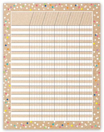 Incentive Krafty Pop Chart – Creative Teaching Press