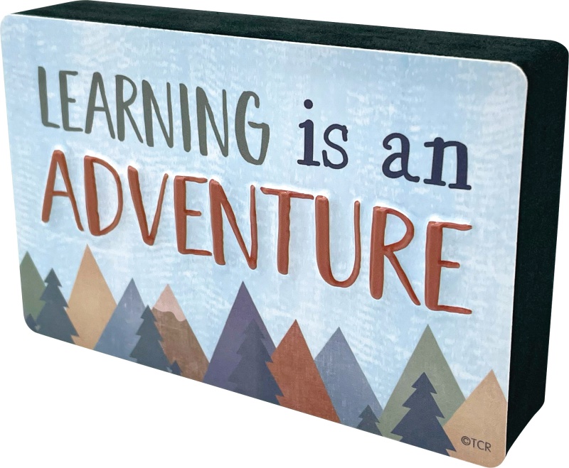 Learning Is An Adventure Magnetic Eraser – Teacher Created Resources