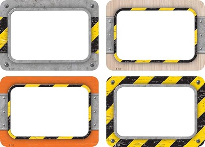 Learning Zone Name Tags for Classroom Organization | All Ages