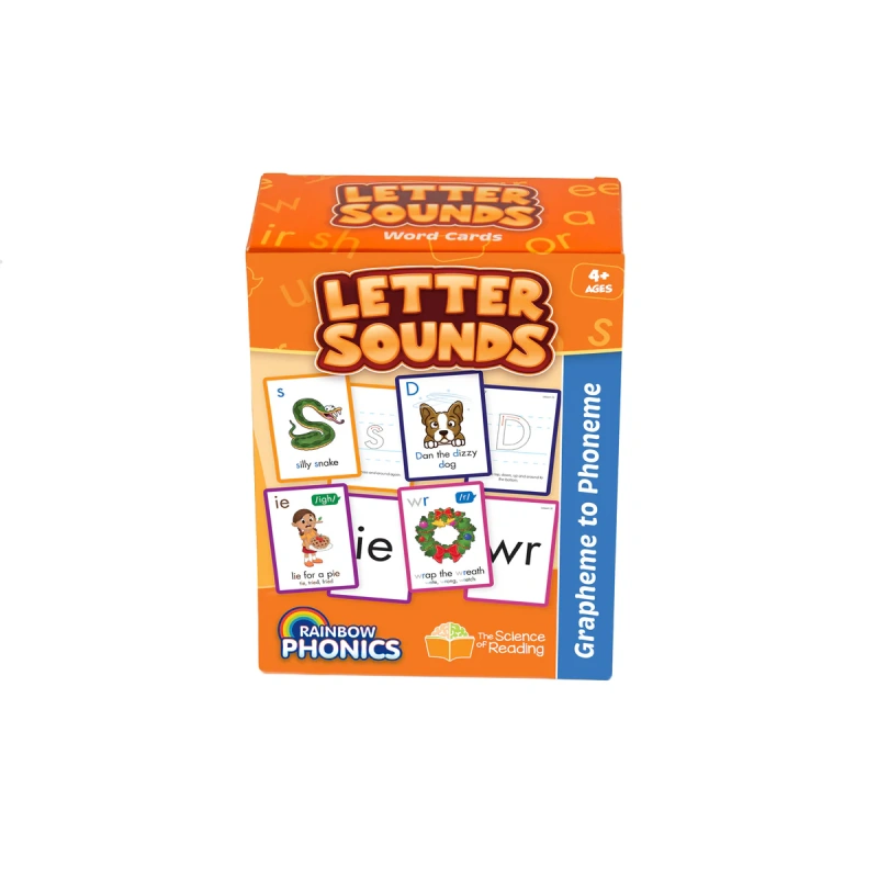 Letter Sounds Cards for Phonics Learning | Ages 4+