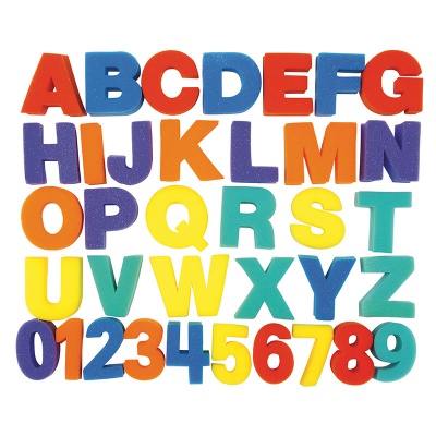 Letters and Numbers Sponge Set – Dixon Ticonderoga Company