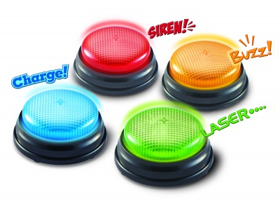 Interactive Answer Buzzers for Classroom Games | Ages 3-5
